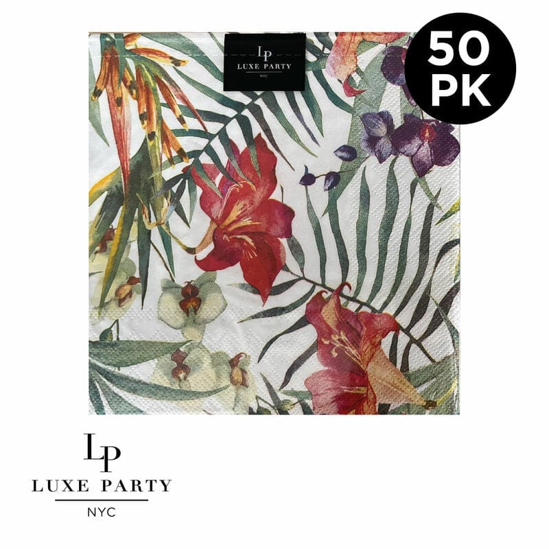 Botanical Paper Lunch Napkins | 50 Napkins – Paper Goods Plus
